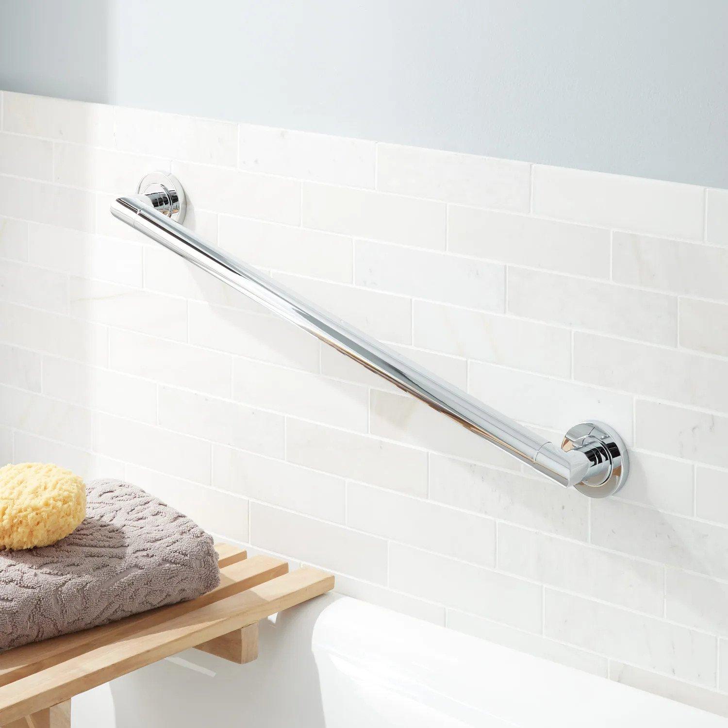 42" Armand Grab Bar - Chrome | Signature Hardware