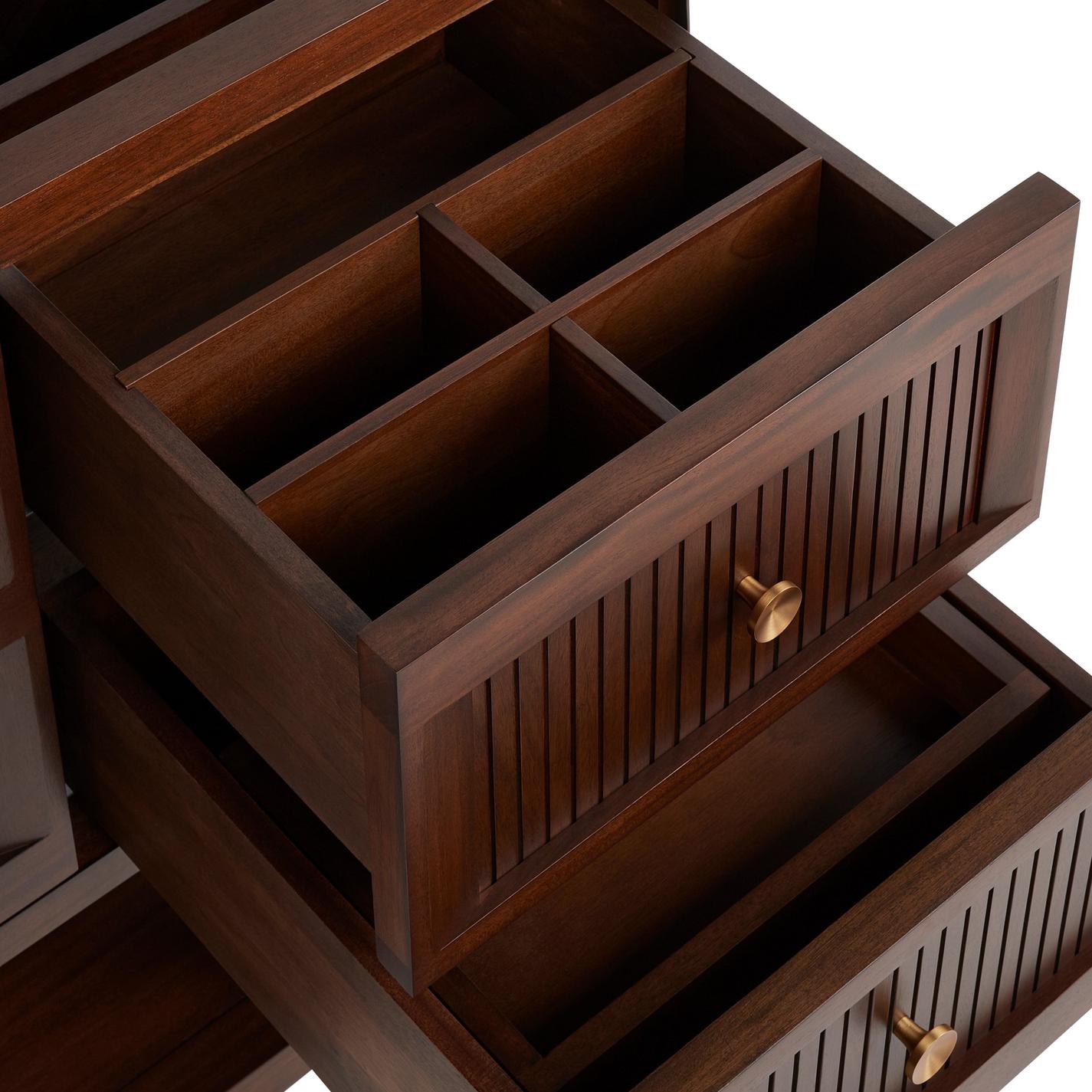 60" Nikolai Double Vanity with Outlets - Winterland Walnut - Vanity ...