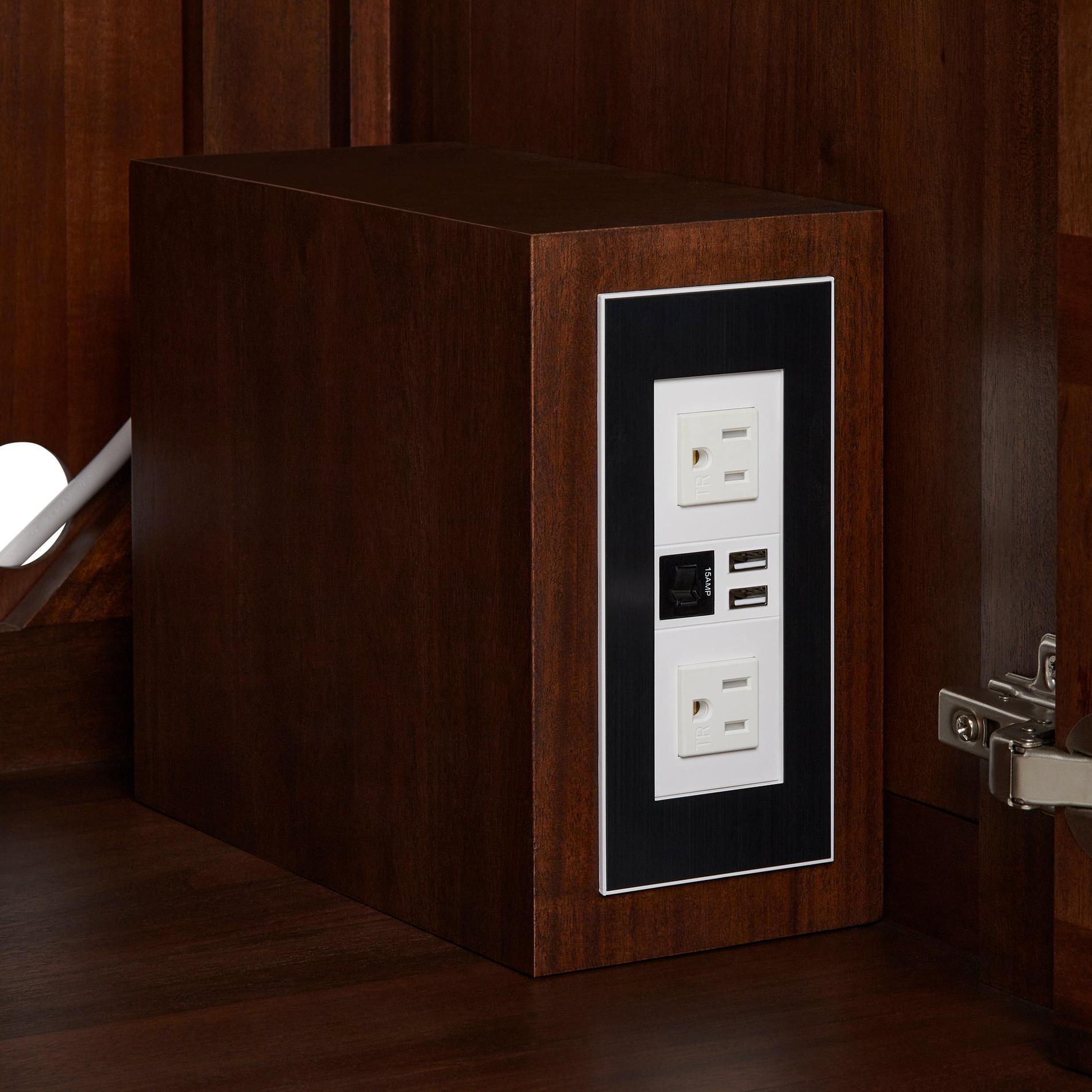 60" Nikolai Double Vanity with Outlets - Winterland Walnut - Vanity ...