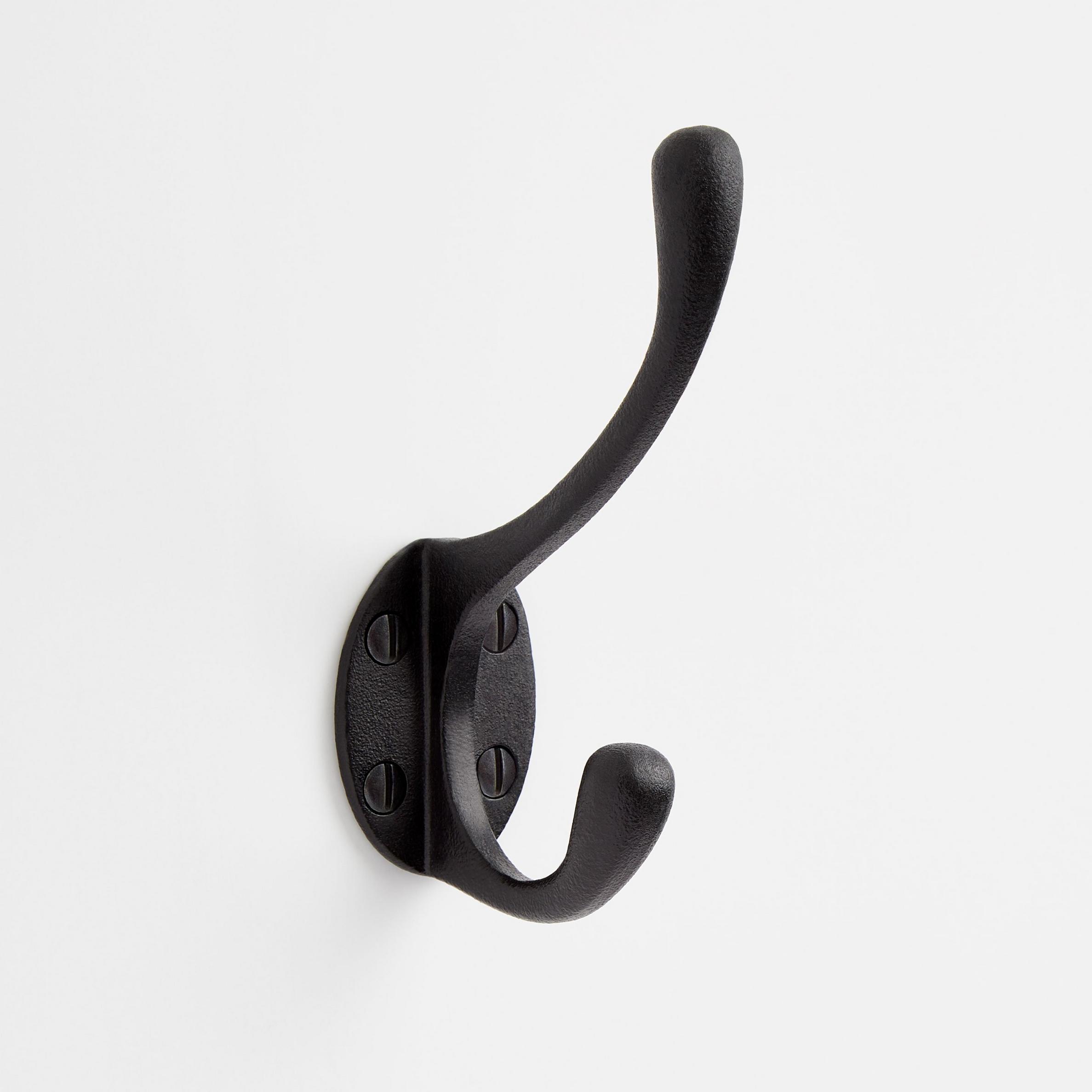 Briony Cast Iron Double Hook | Signature Hardware