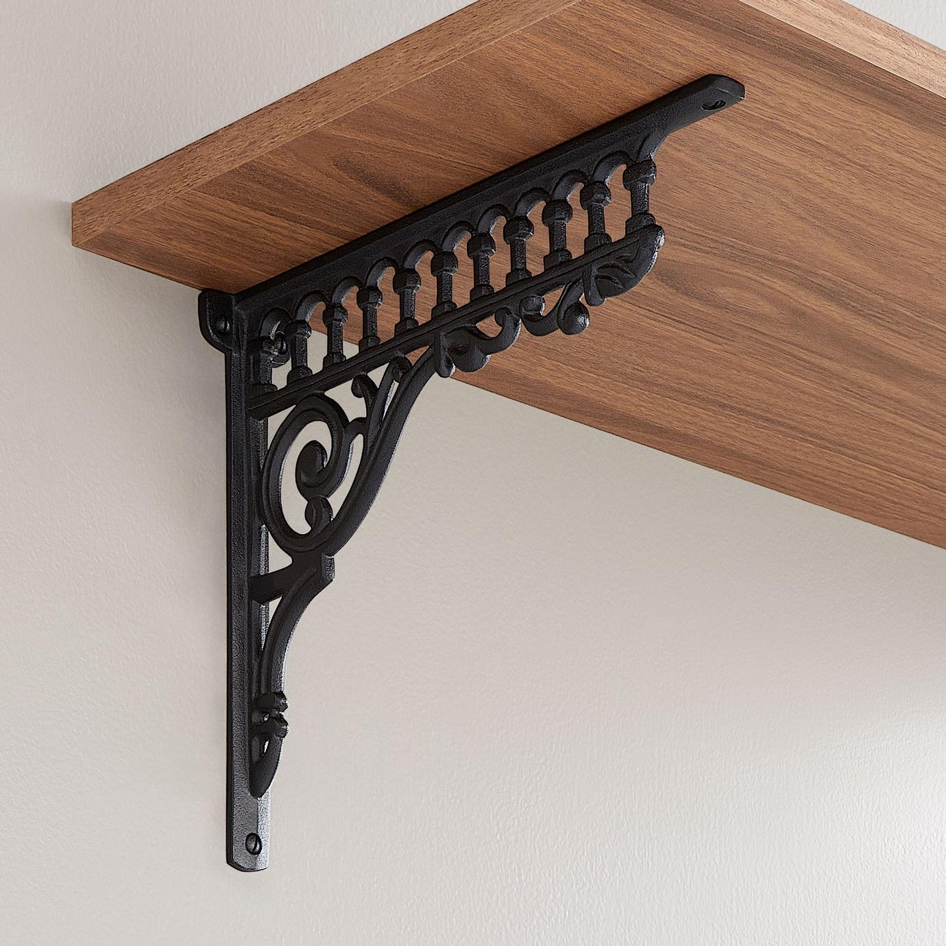 Shelf Brackets in Iron, Brass & More