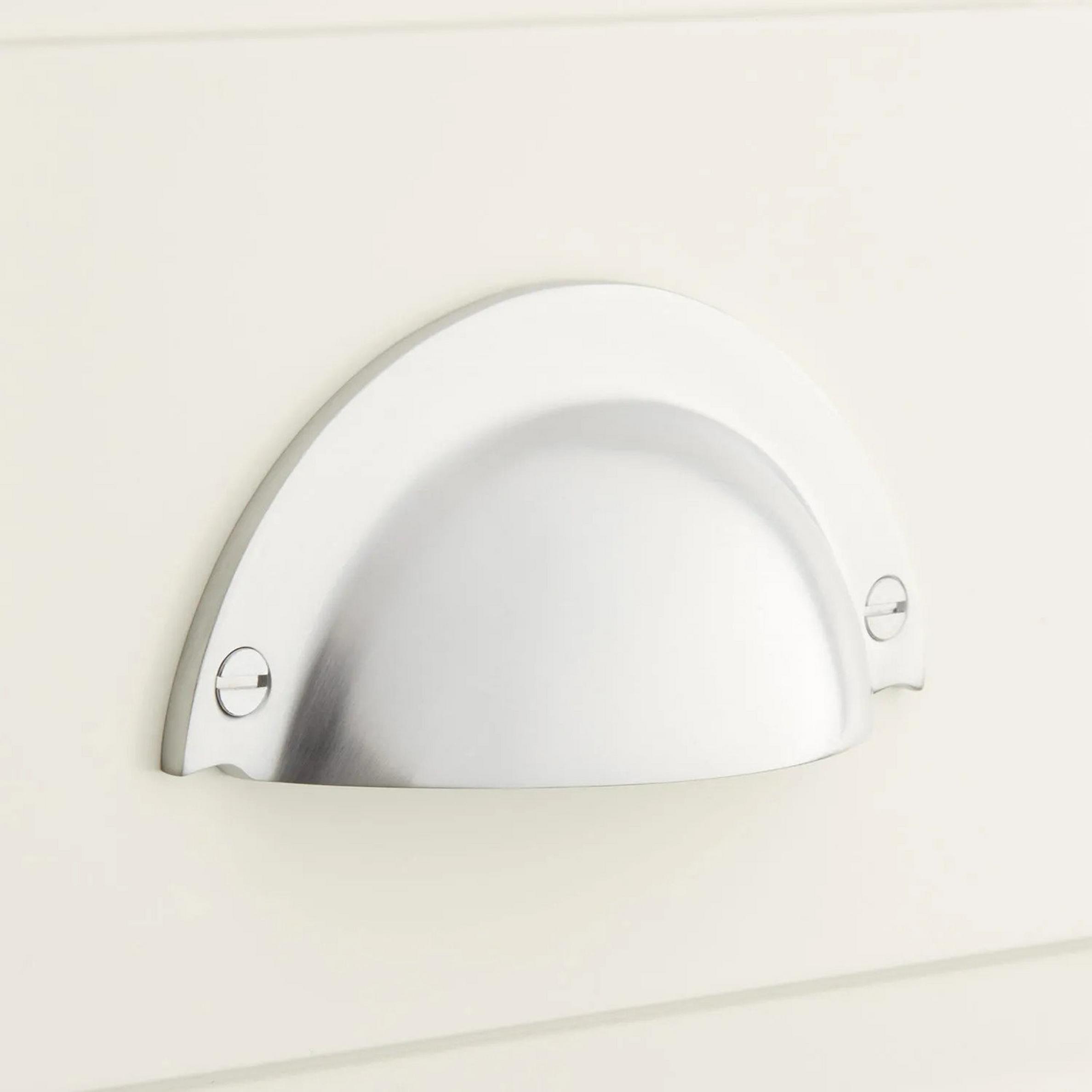 Rustic Style Brass Traditional Cup Pull | Signature Hardware