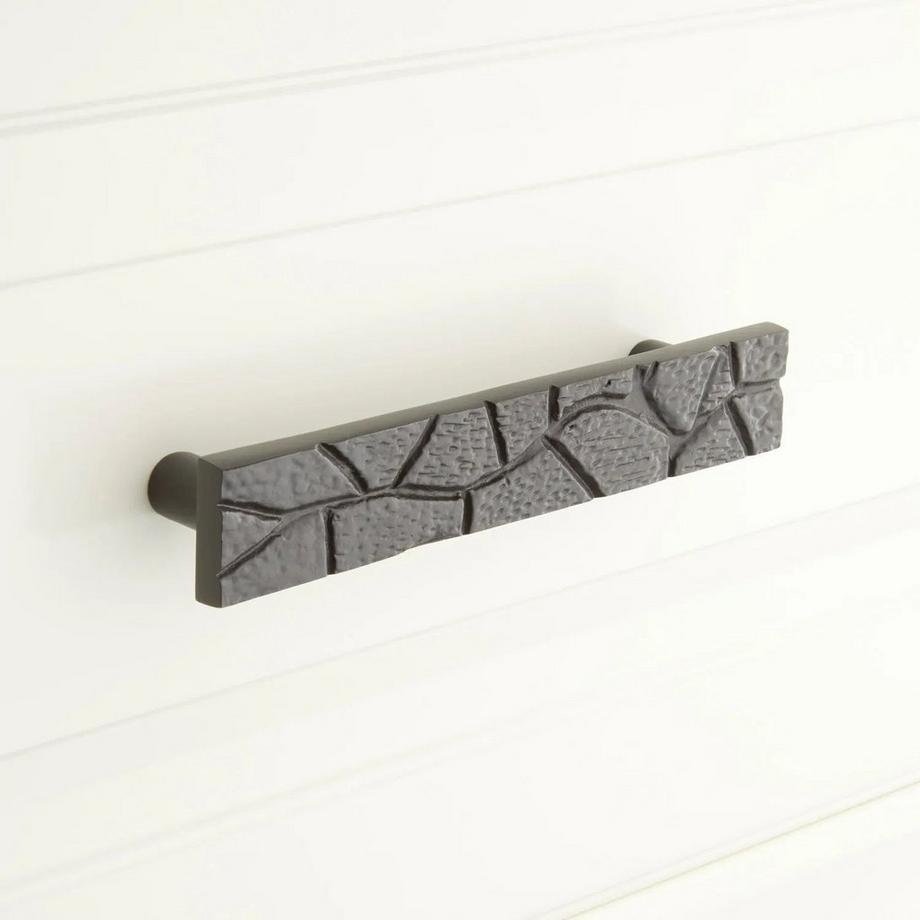 4" Belfast Solid Brass Cabinet Pull - Matte Black | Signature Hardware