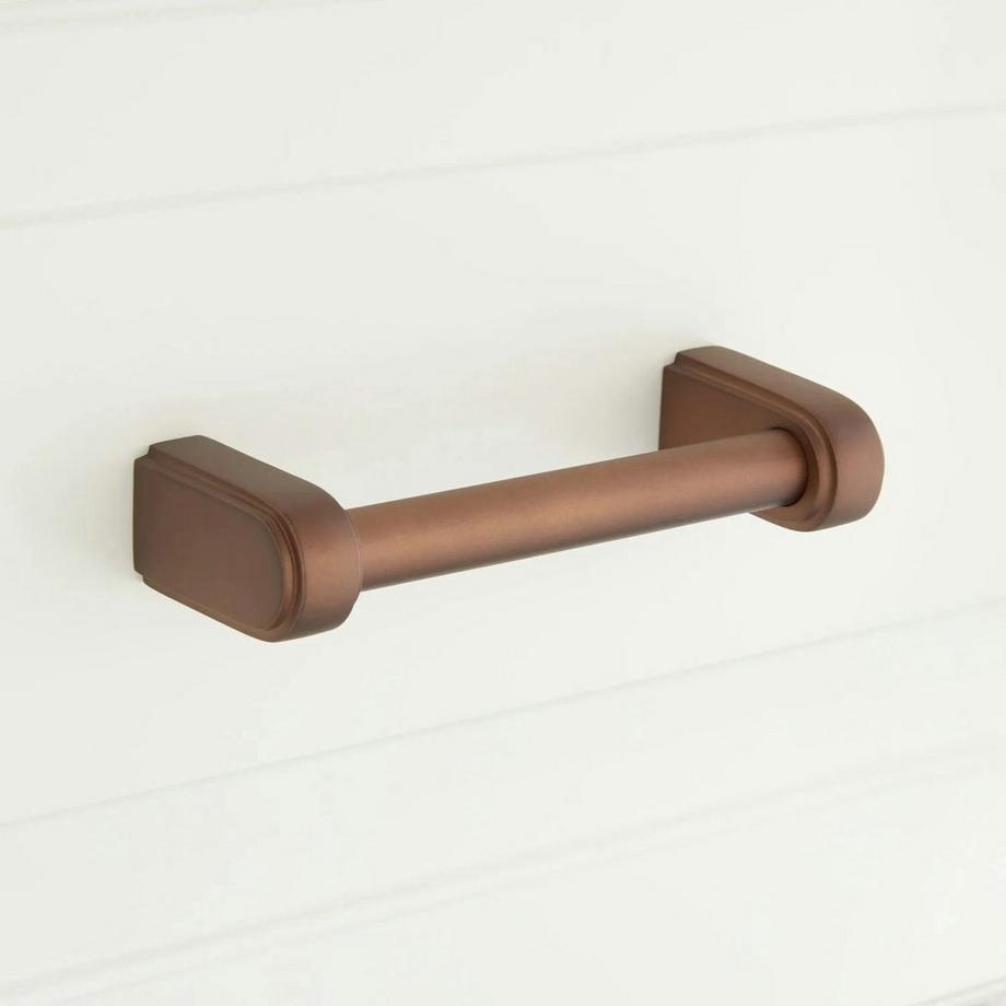4" Belfast Solid Brass Cabinet Pull - Matte Black | Signature Hardware