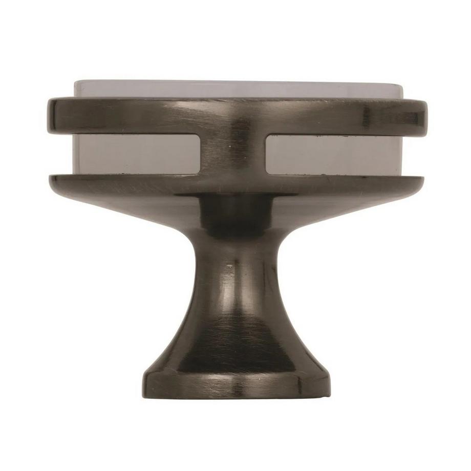 1-1/2" Anaise Circle Cabinet Knob - Black/White Terrazzo | Signature ...