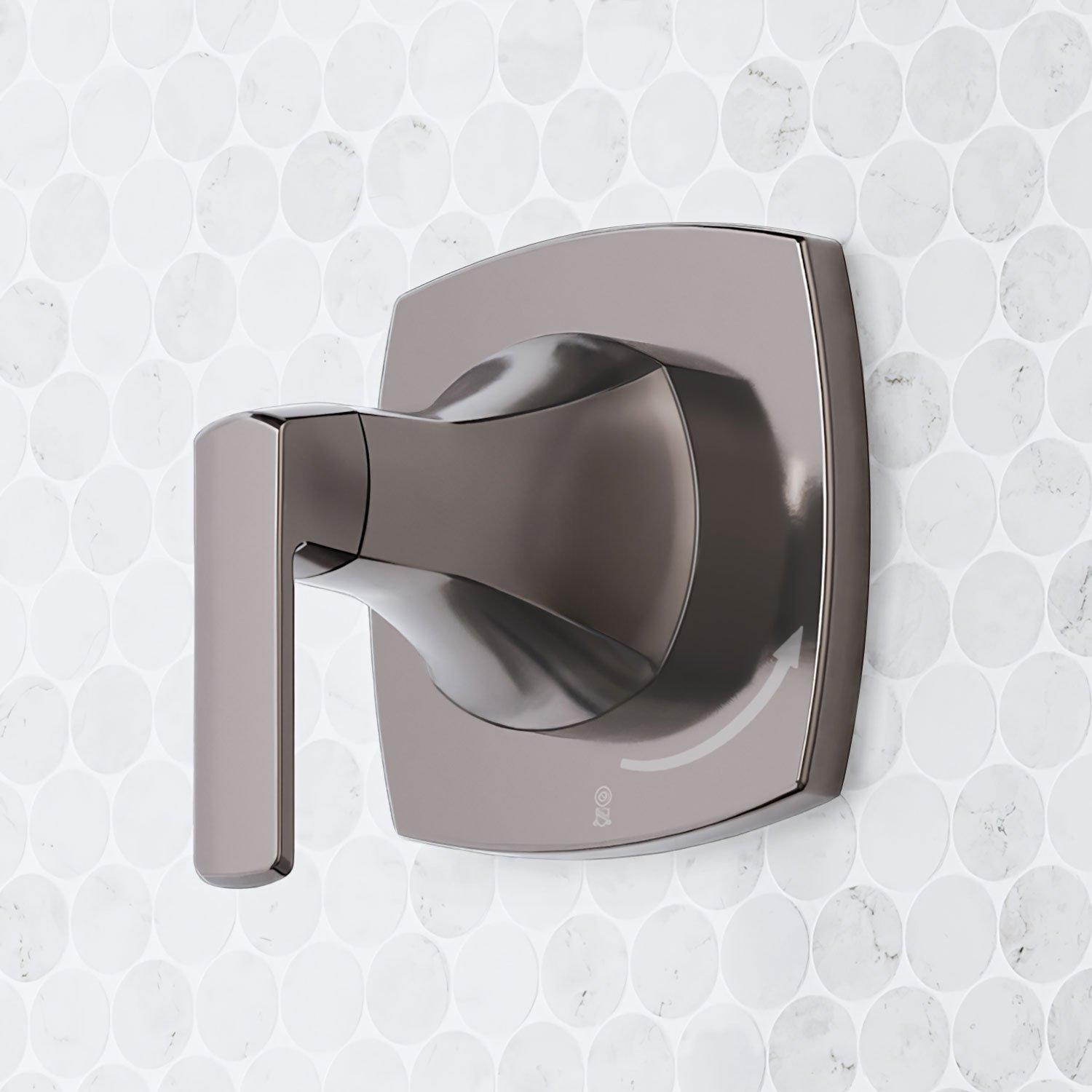 Sefina In-Wall Shower Volume Control Handle - Gunmetal | Signature Hardware