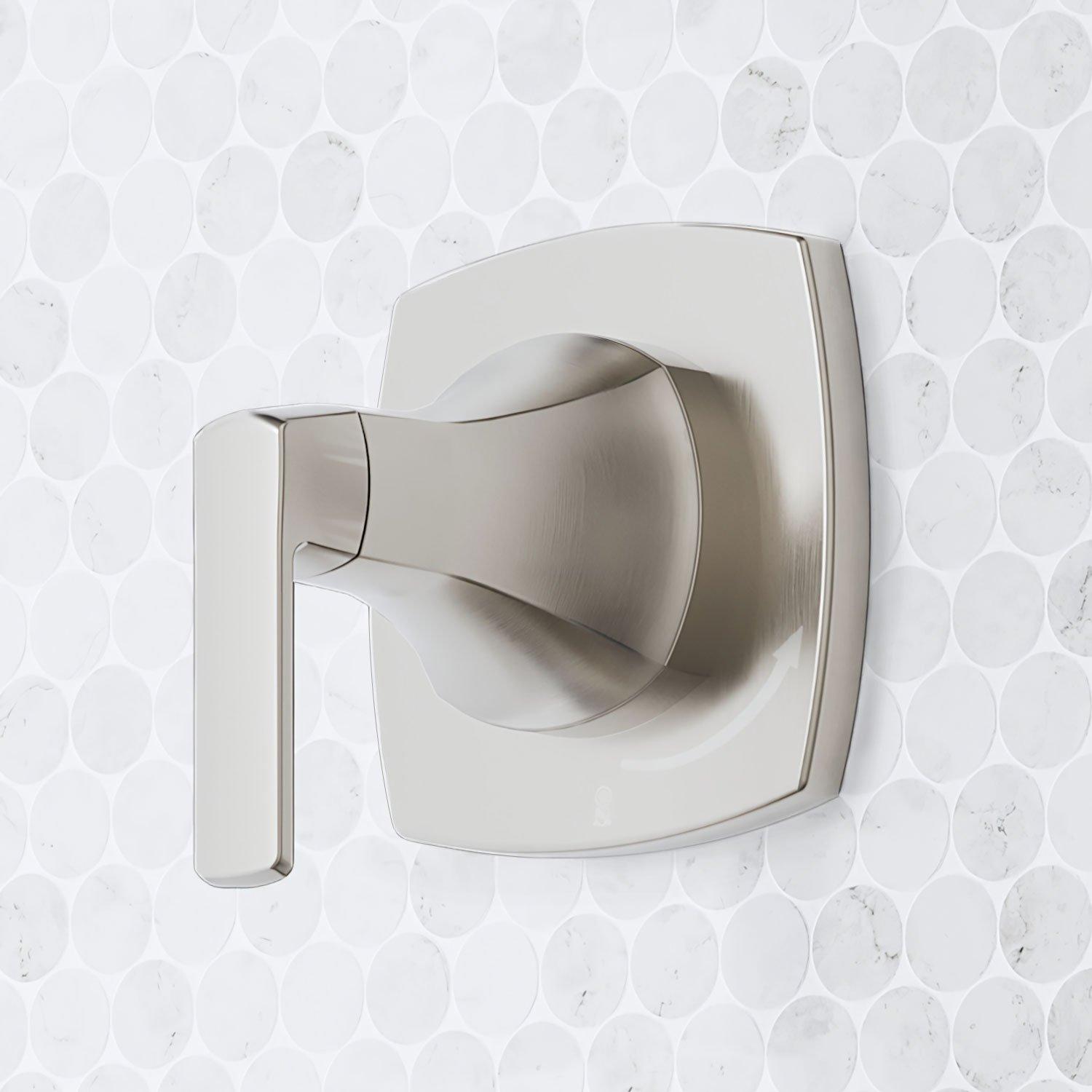 Sefina In-Wall Shower Volume Control Handle and 1/2" Rough-In Valve ...