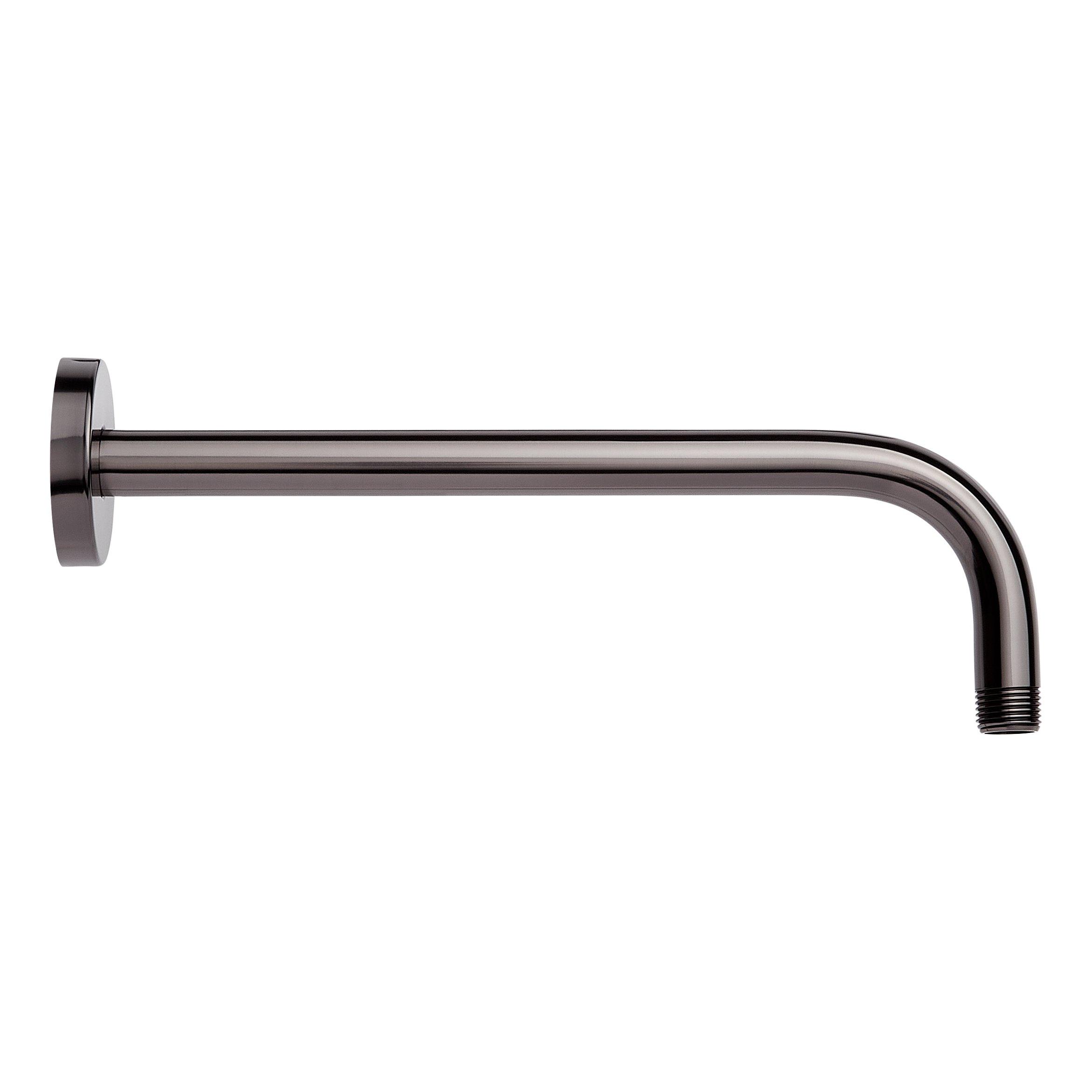 FundamentALL 12" Wall-Mount Rain Shower Arm and Flange - Gunmetal ...