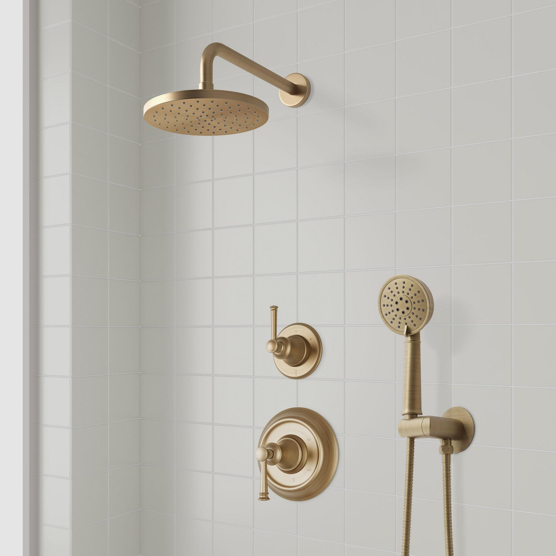 Beasley Pressure Balance Shower System with Hand Shower | Signature ...