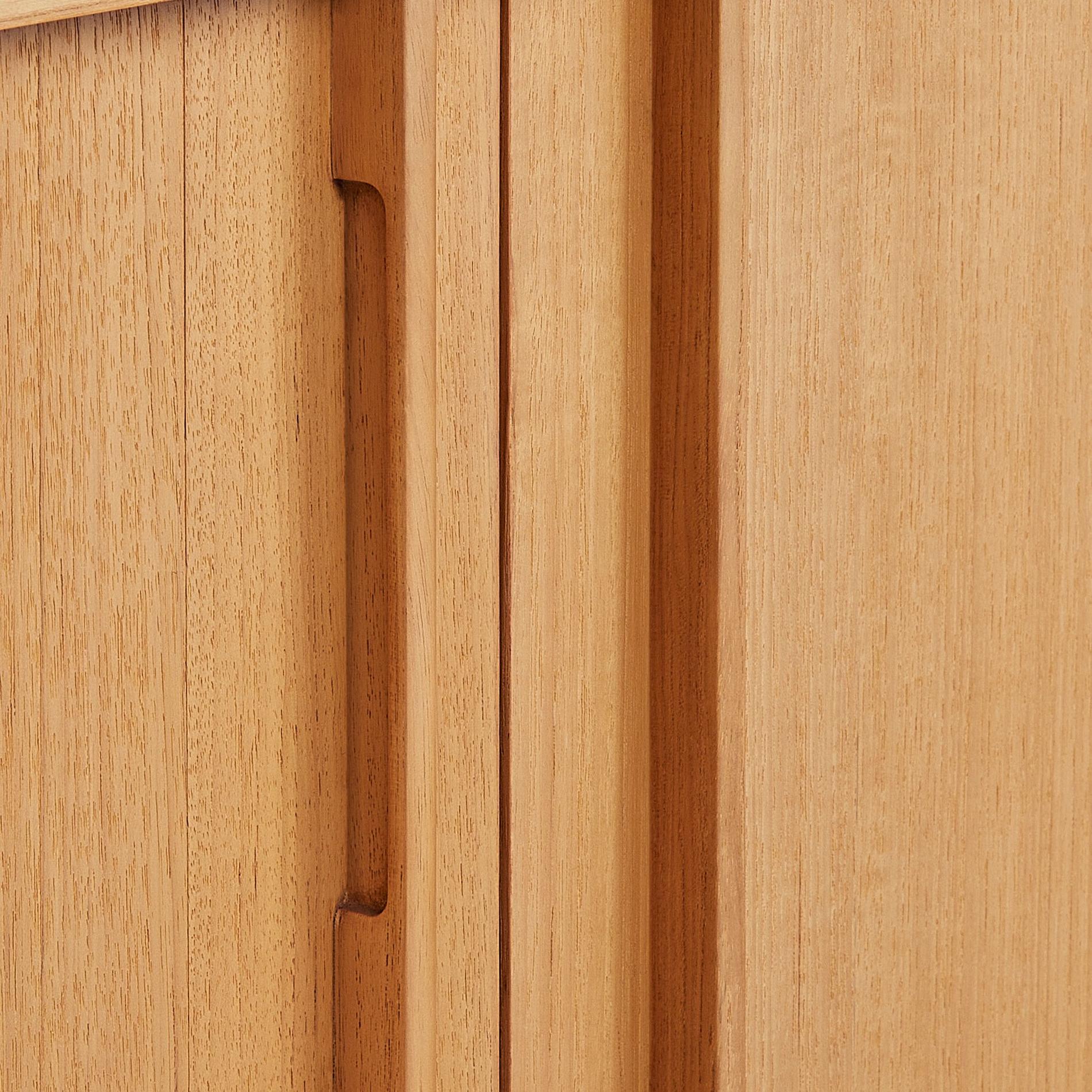 48" Sybill Vanity with Outlet - Natural Teak - Vanity Cabinet Only ...