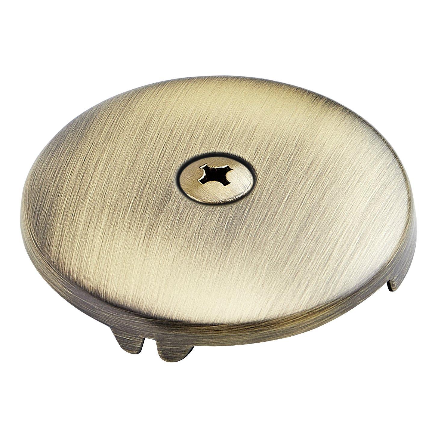 Overflow Cover Plate with Single Screw | Signature Hardware