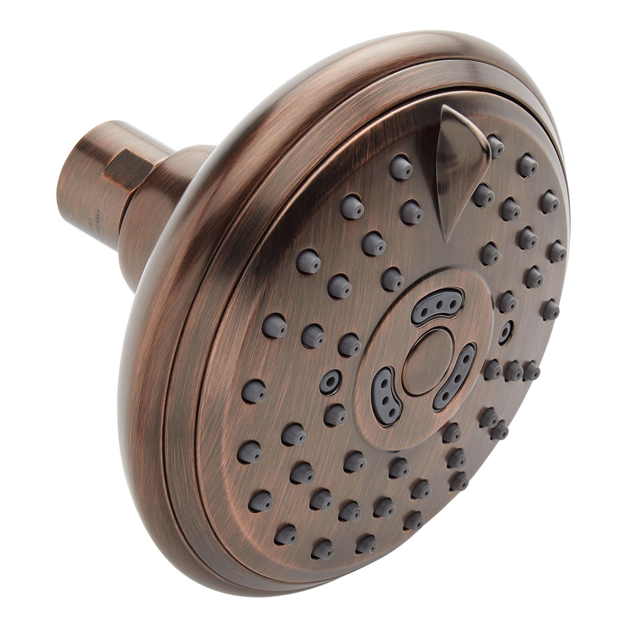FundamentALL 4-1/2" Round Multifunction 1.75 GPM Shower Head - Oil ...