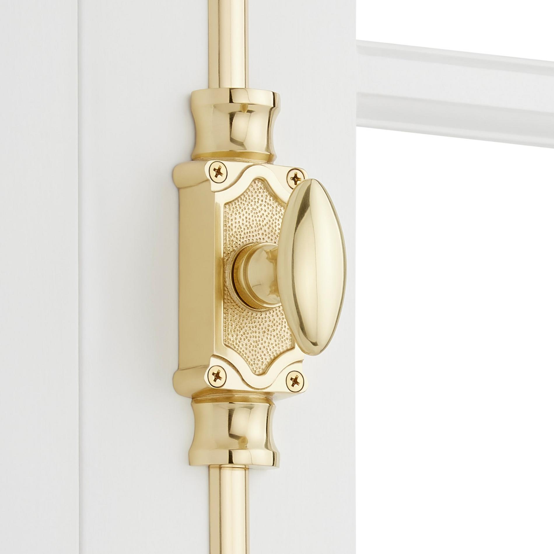 Corabel Brass Cremone Bolt | Signature Hardware