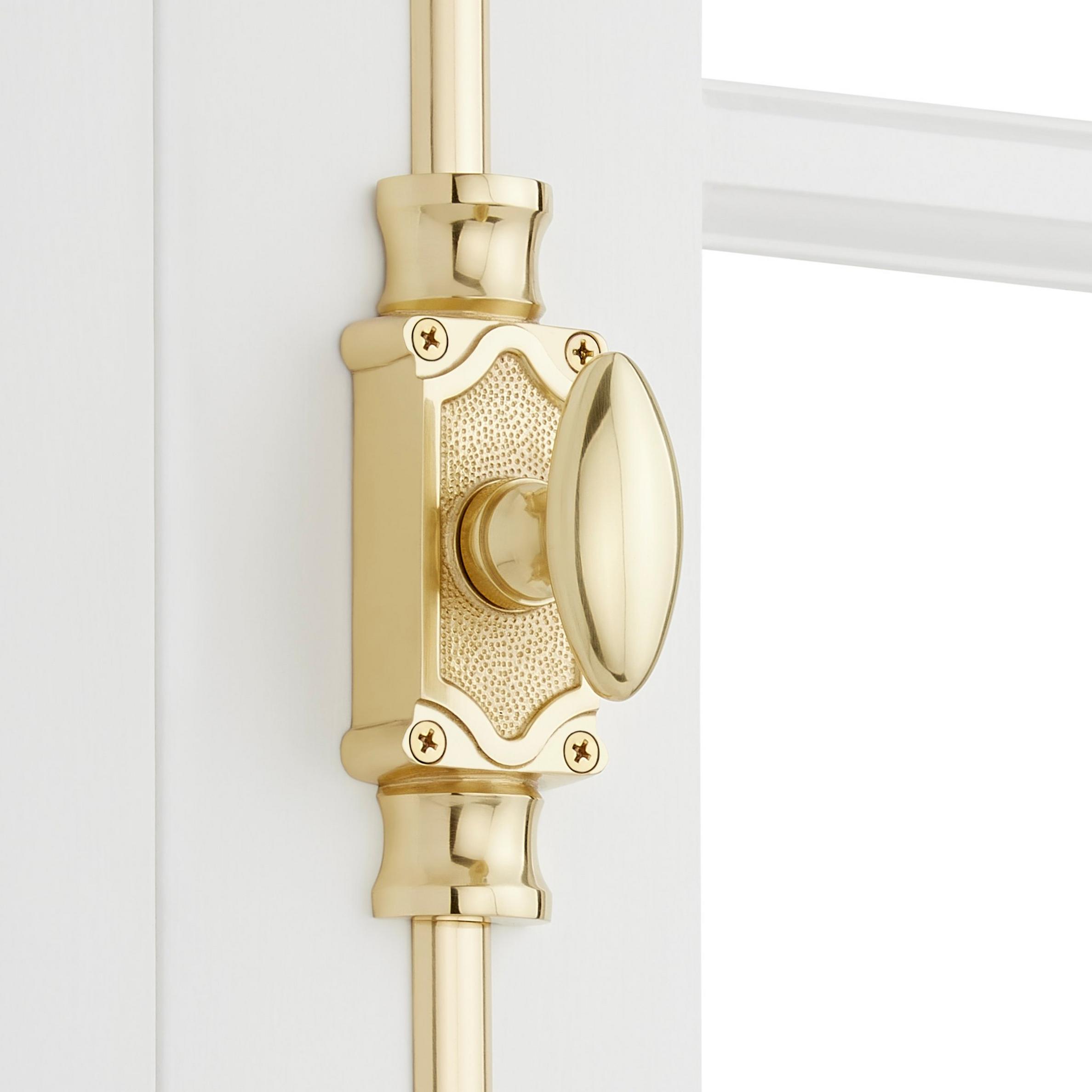 Corabel Brass Cremone Bolt | Signature Hardware