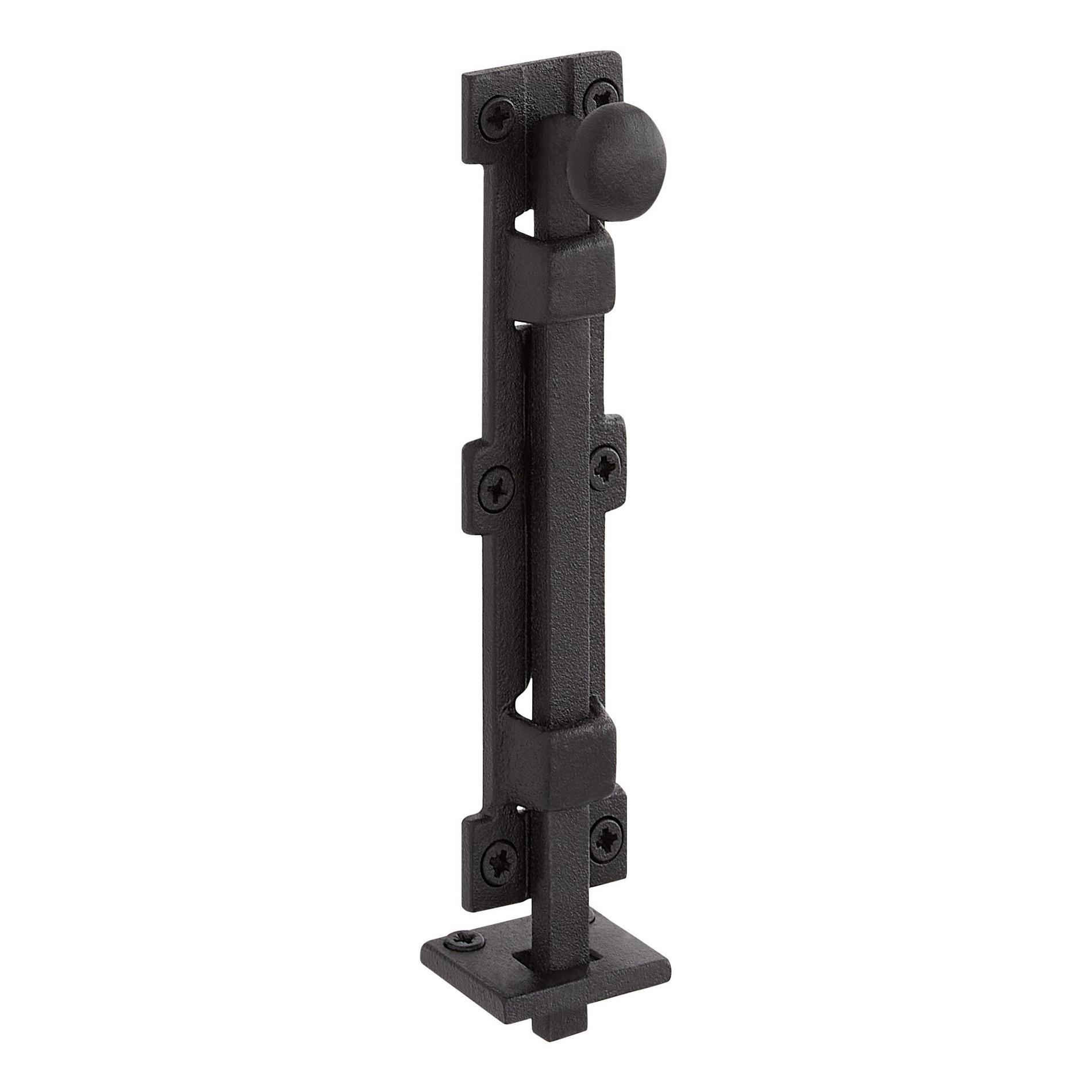 Norfare Cast Iron Dual-Mount Slide Bolt | Signature Hardware