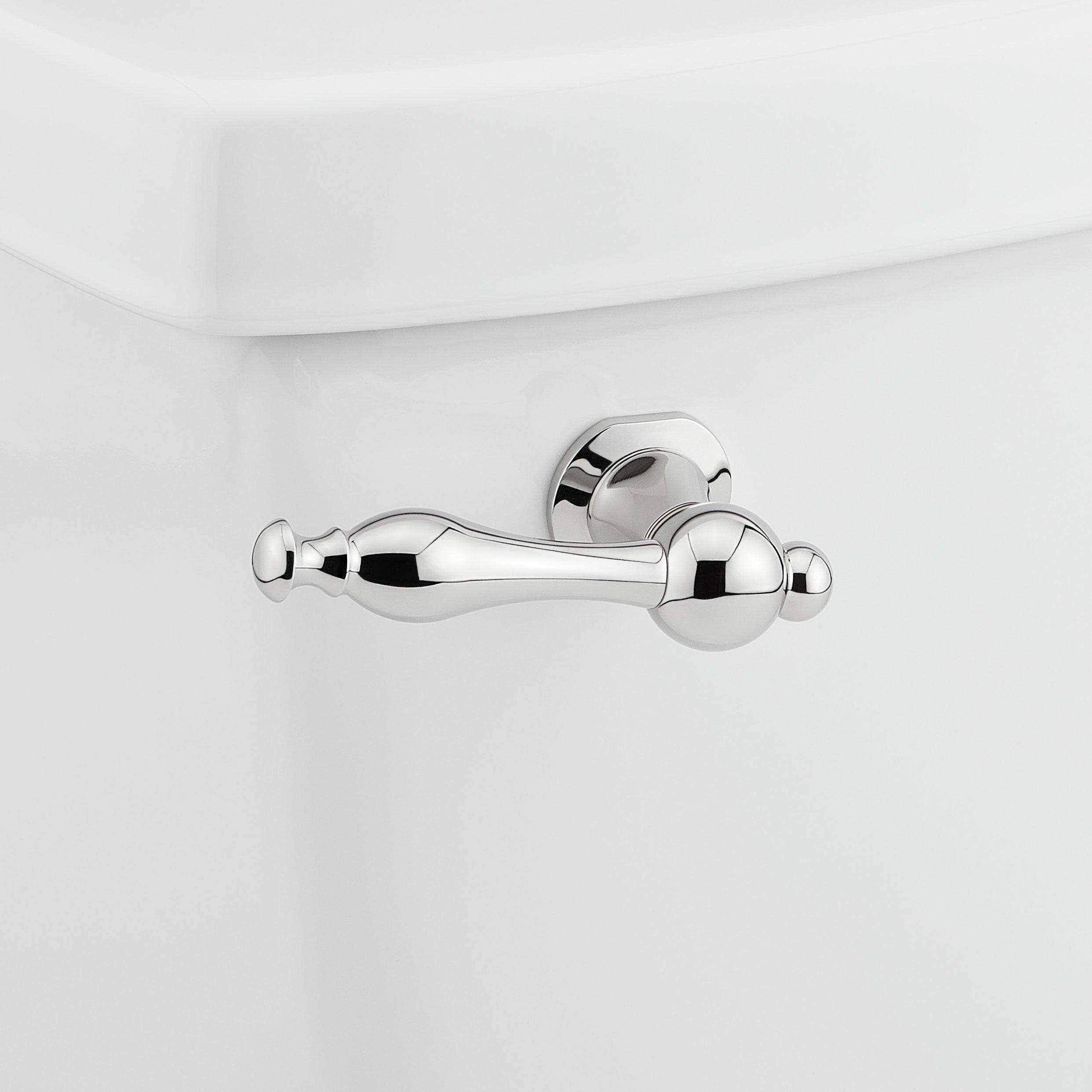 Traditional Toilet Flush Handle - Chrome | Signature Hardware