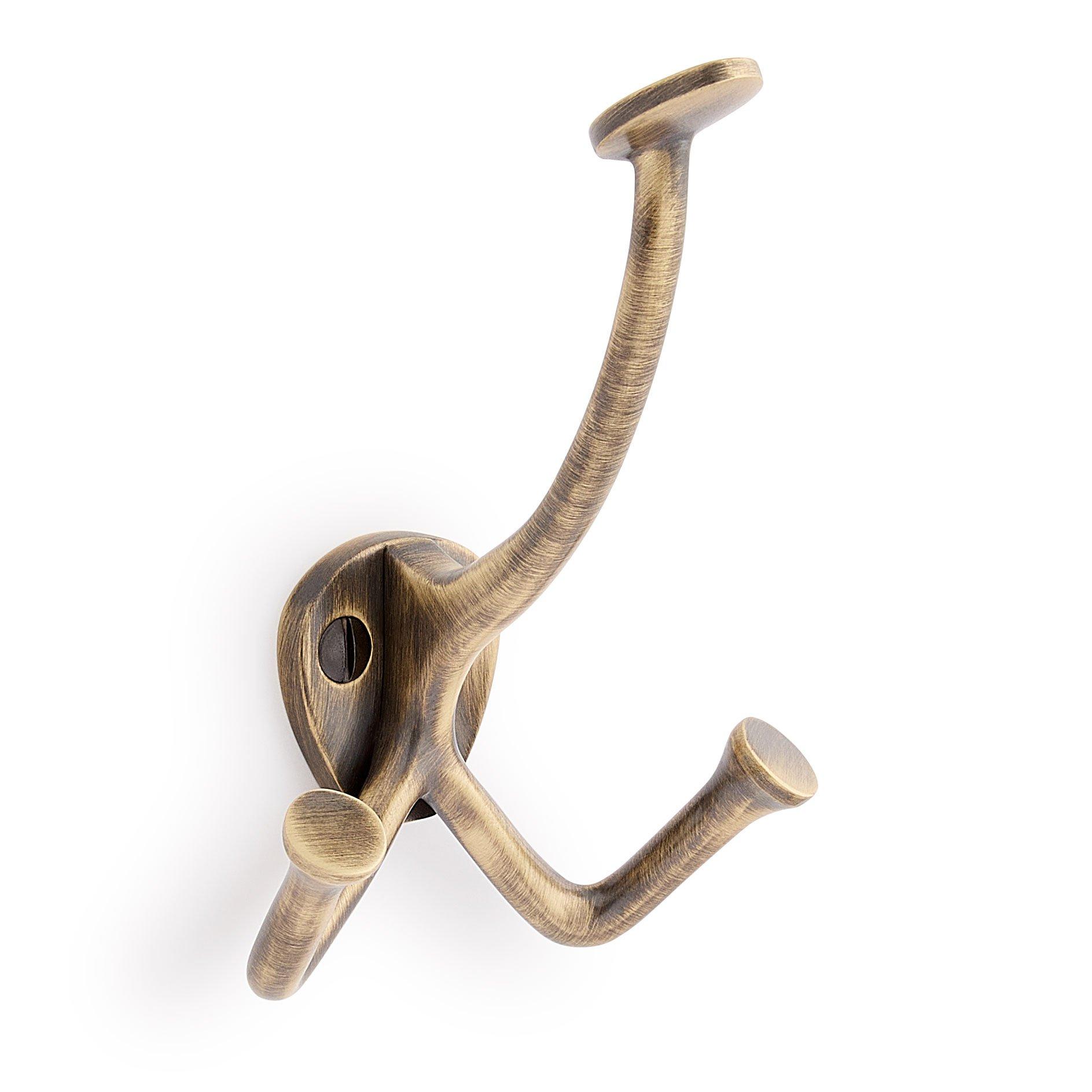Cavill Brass Triple Hook | Signature Hardware