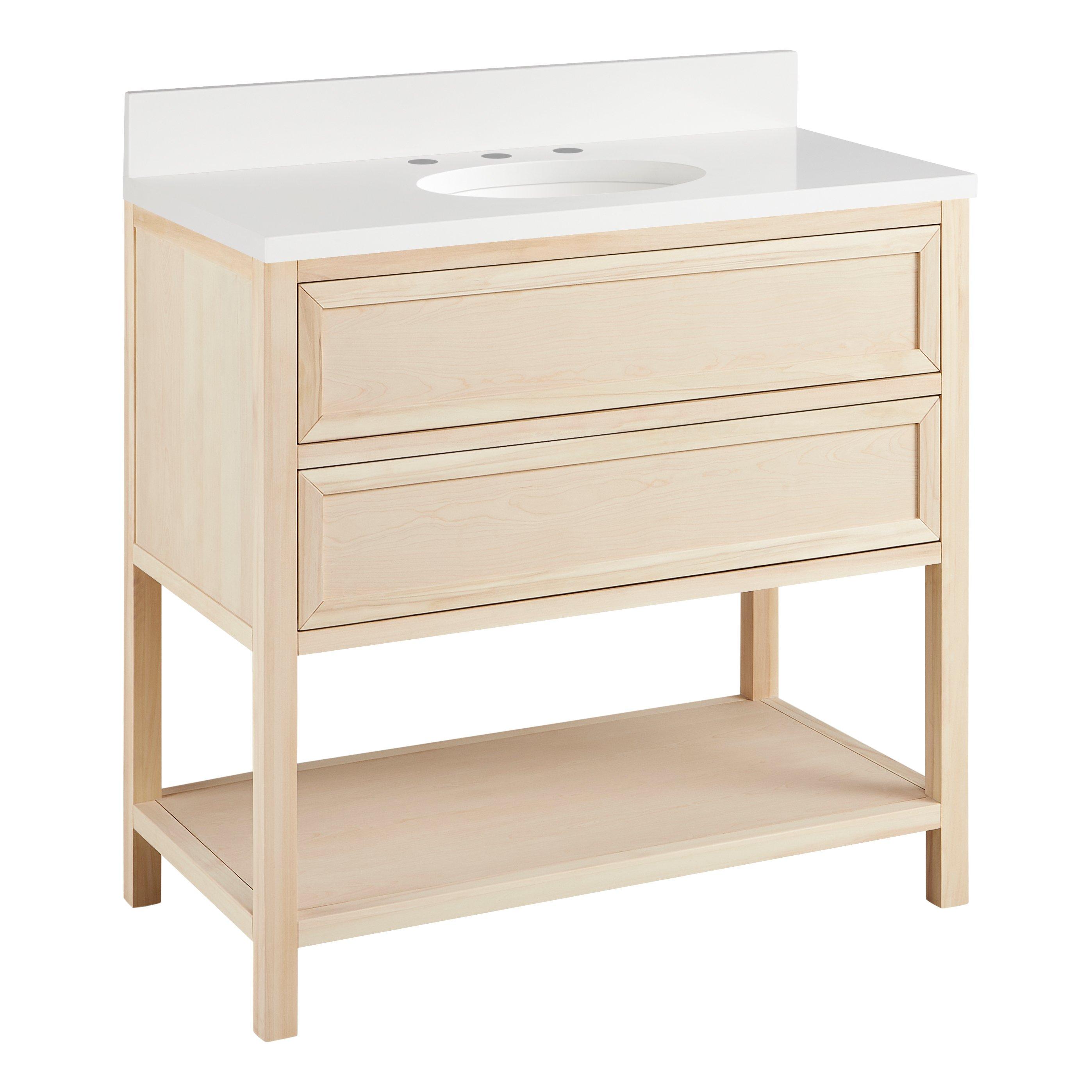 36" Robertson Console Vanity with Undermount Sink - Unfinished - AW ...
