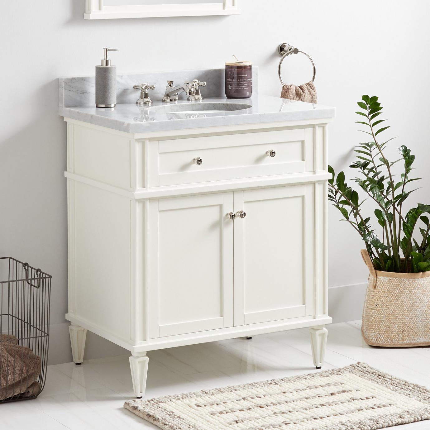 Shop the Elmdale Vanity Collection | Mahogany