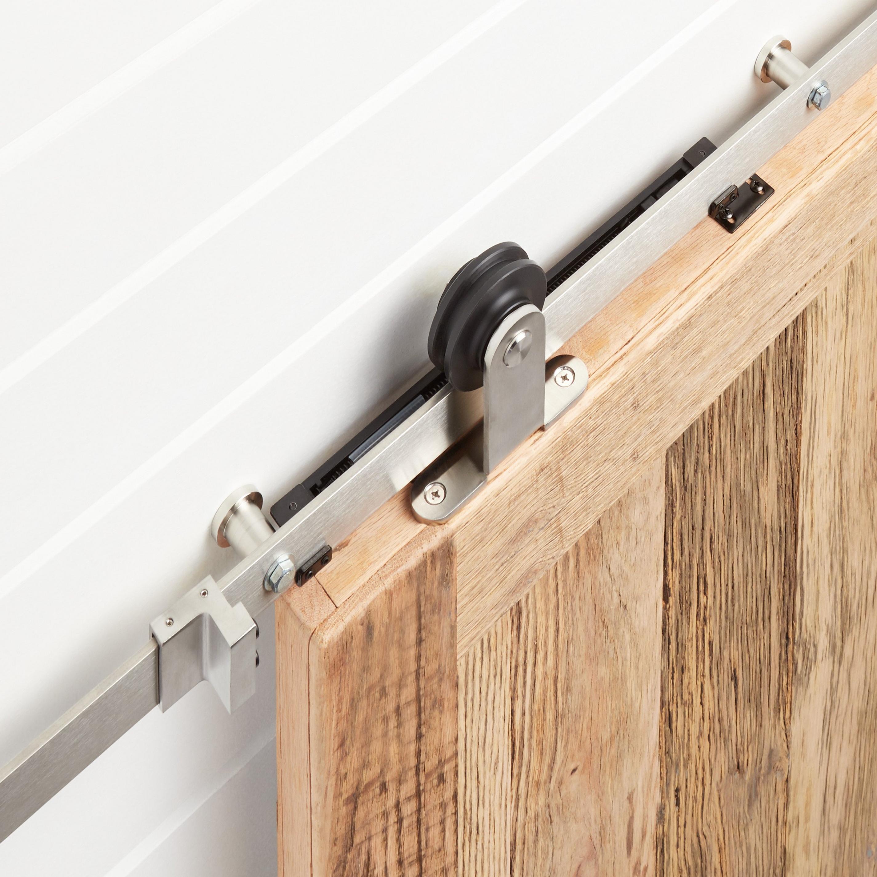 60" Bowden Top-Mount Barn Door Hardware Kit | Signature Hardware