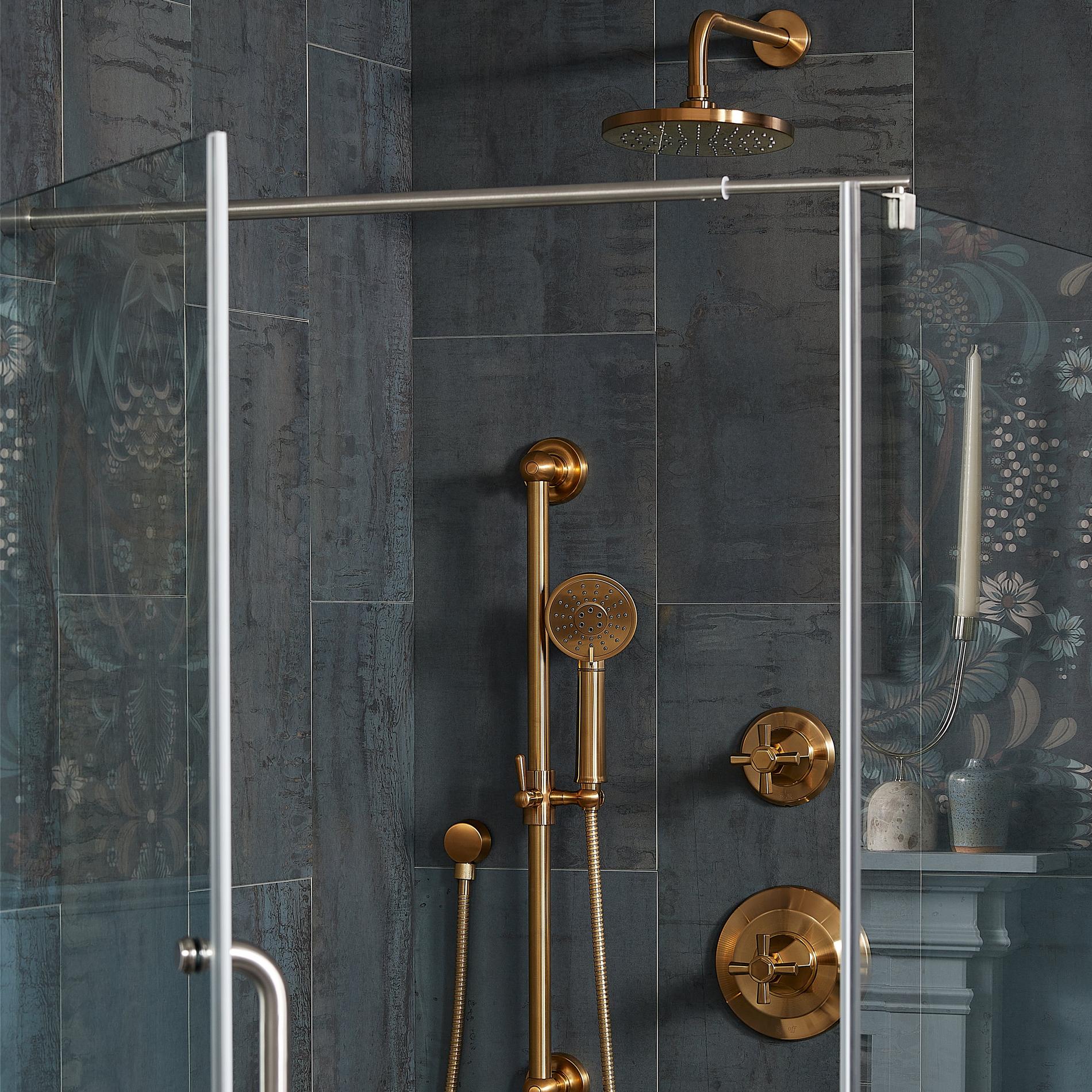 Shop the Room: New Traditional Blue Bathroom | Signature Hardware