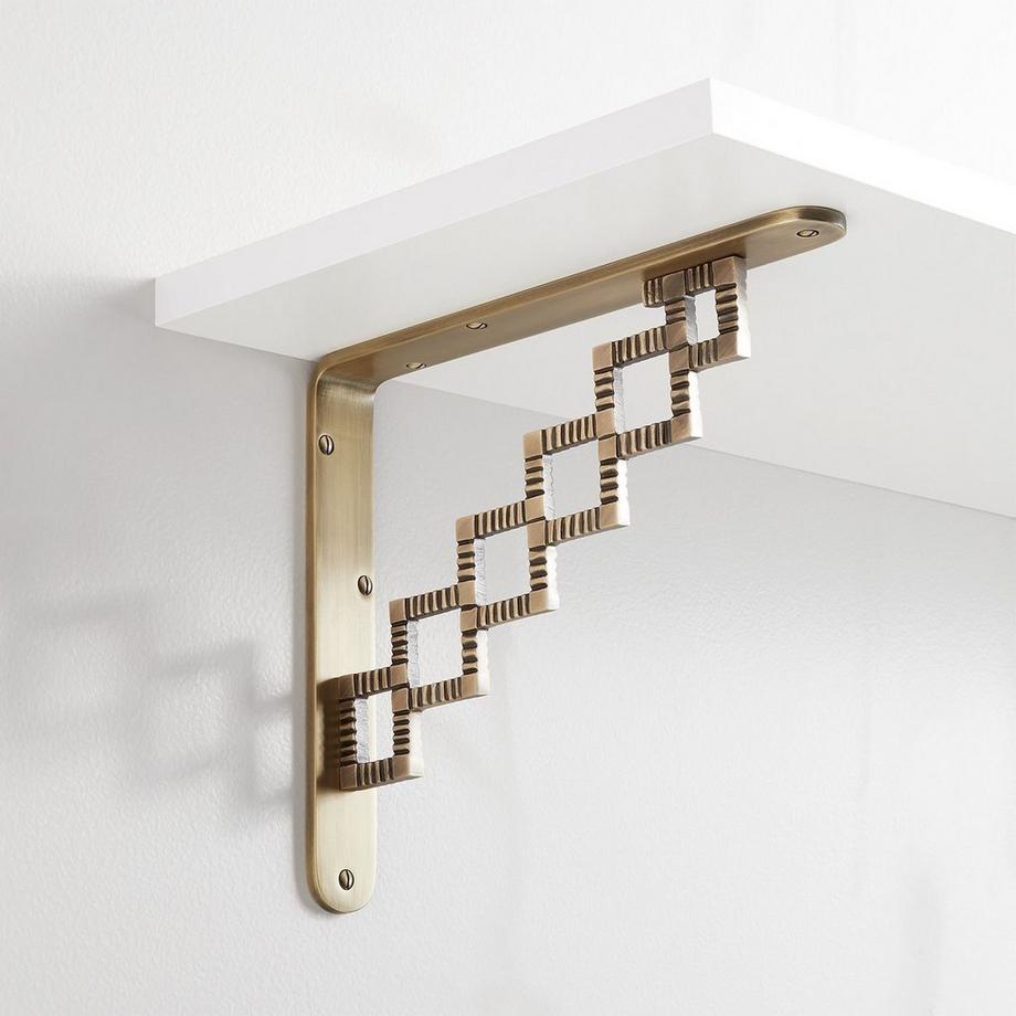 Shelf Brackets in Iron, Brass & More