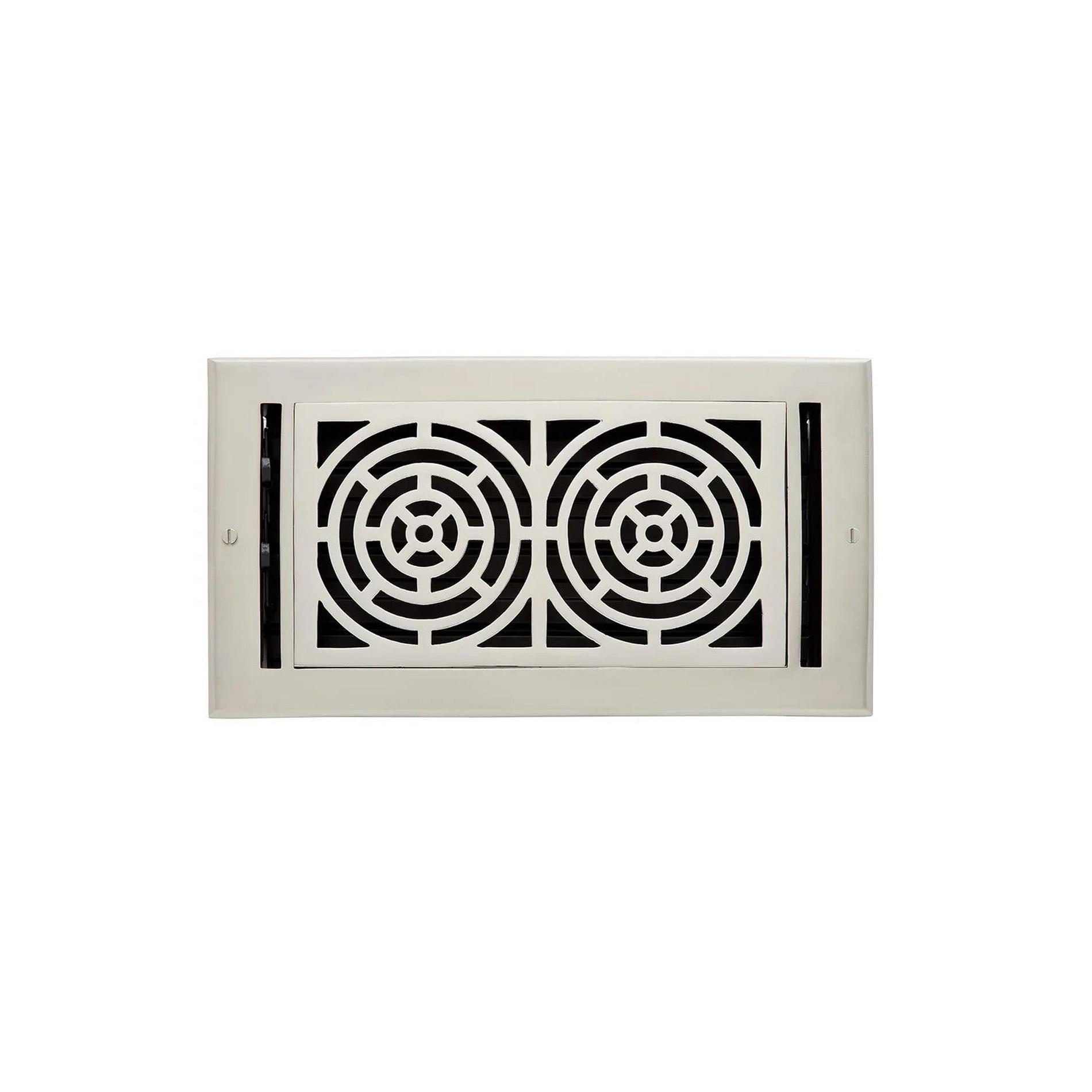 Burrel Two-Tone Brass Wall Register | Signature Hardware